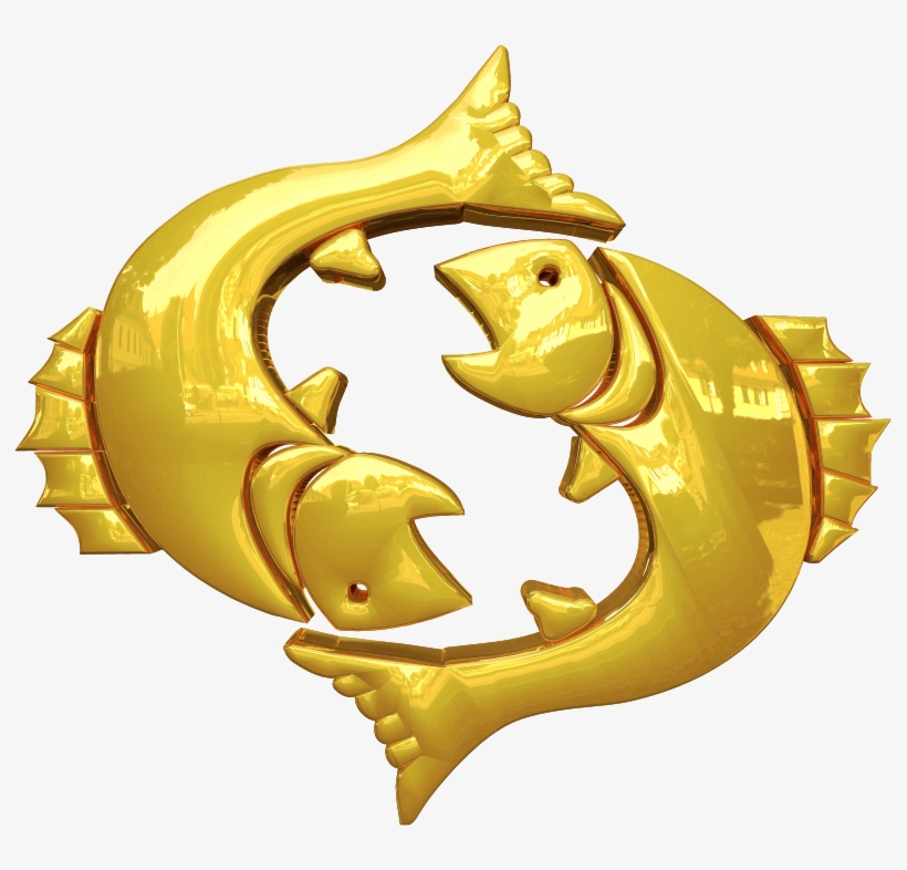 Medium Image - Golden Pisces - 793x706 PNG Download - PNGkit