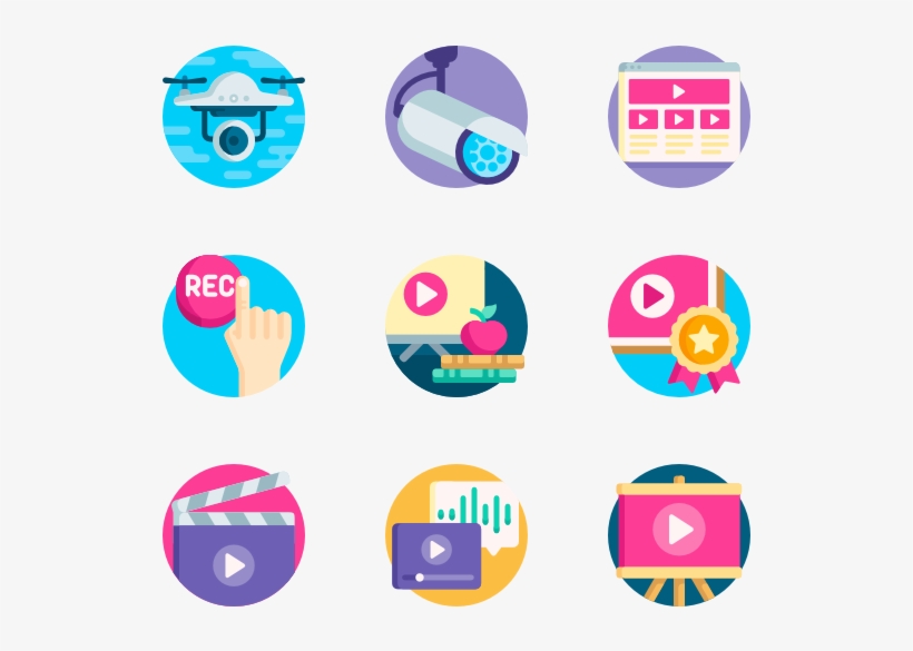 Download Transparent Video And Camera - Graphics - PNGkit