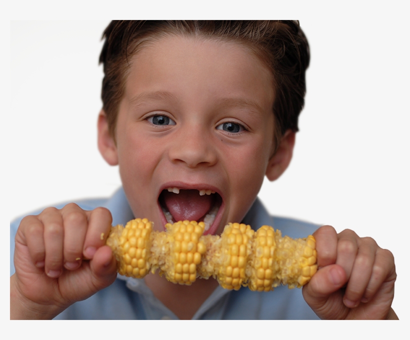 It's Free - Missing Teeth Eating Corn - 780x600 PNG Download - PNGkit
