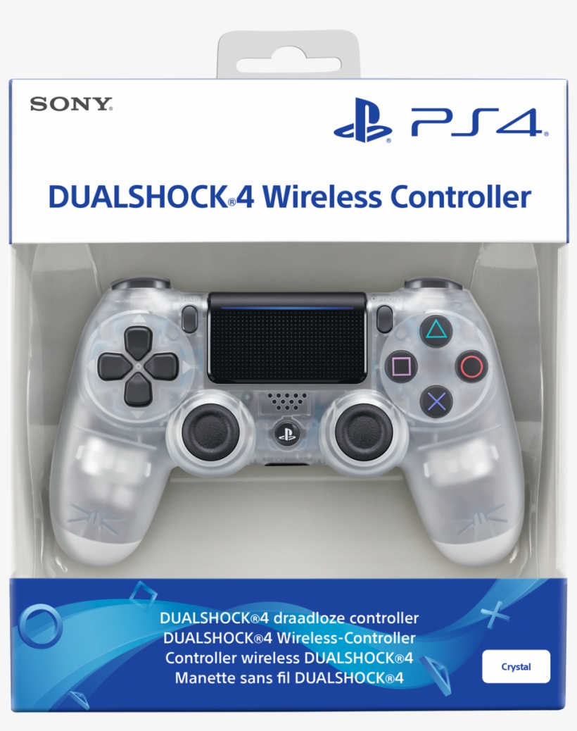 Buy Sony Playstation 4 Dualshock 4 Controller In Crystal - Ps4 ...