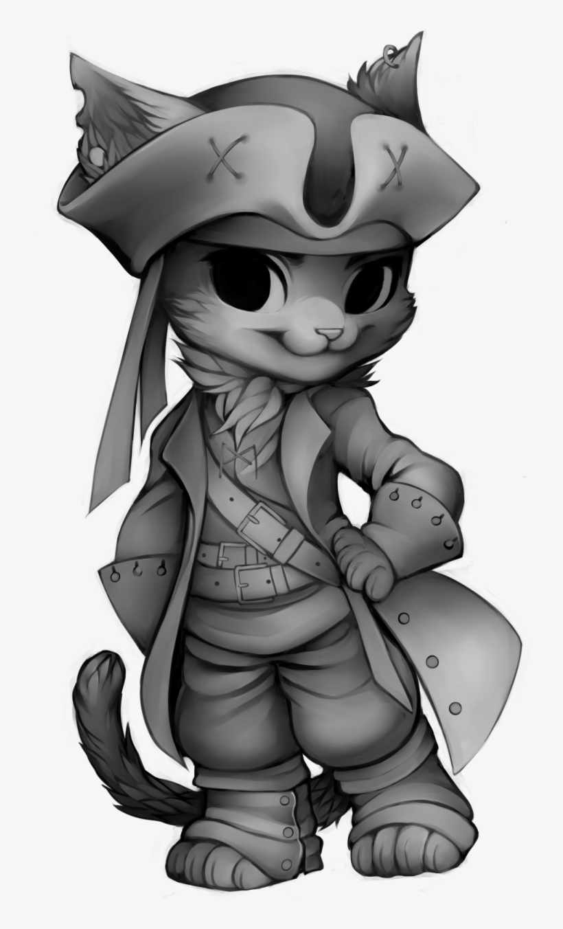 749 X 1280 4 - Pirate Cat Png - 749x1280 PNG Download - PNGkit