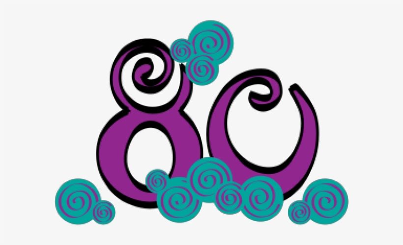 Number 80 Clipart