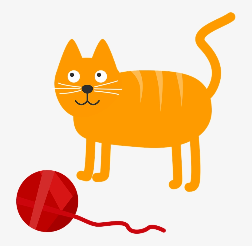 Feline Clipart Orange Cat - Cat Graphic - 713x720 PNG Download - PNGkit