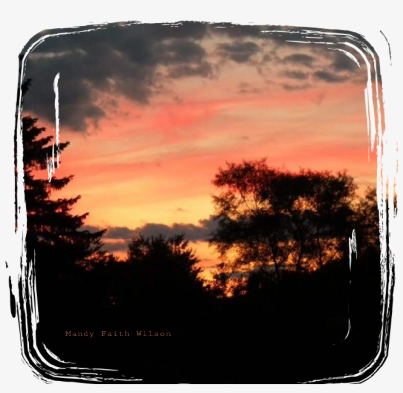 Scene Sticker - Sunset - 1024x914 PNG Download - PNGkit