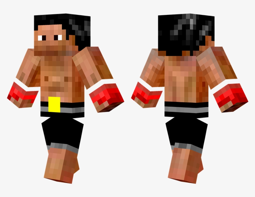 Rocky - Minecraft Skin Steve Hd - 804x576 PNG Download - PNGkit