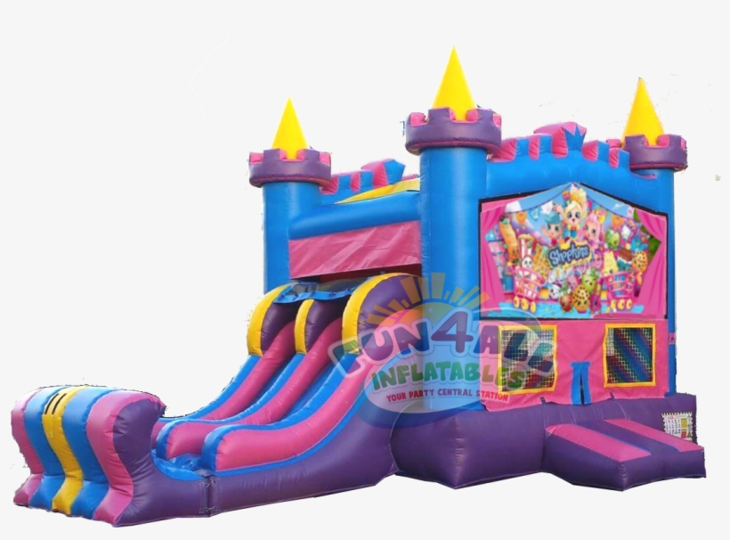 Shopkins Boune House Slide Rental - Barbie Bounce House Rental ...