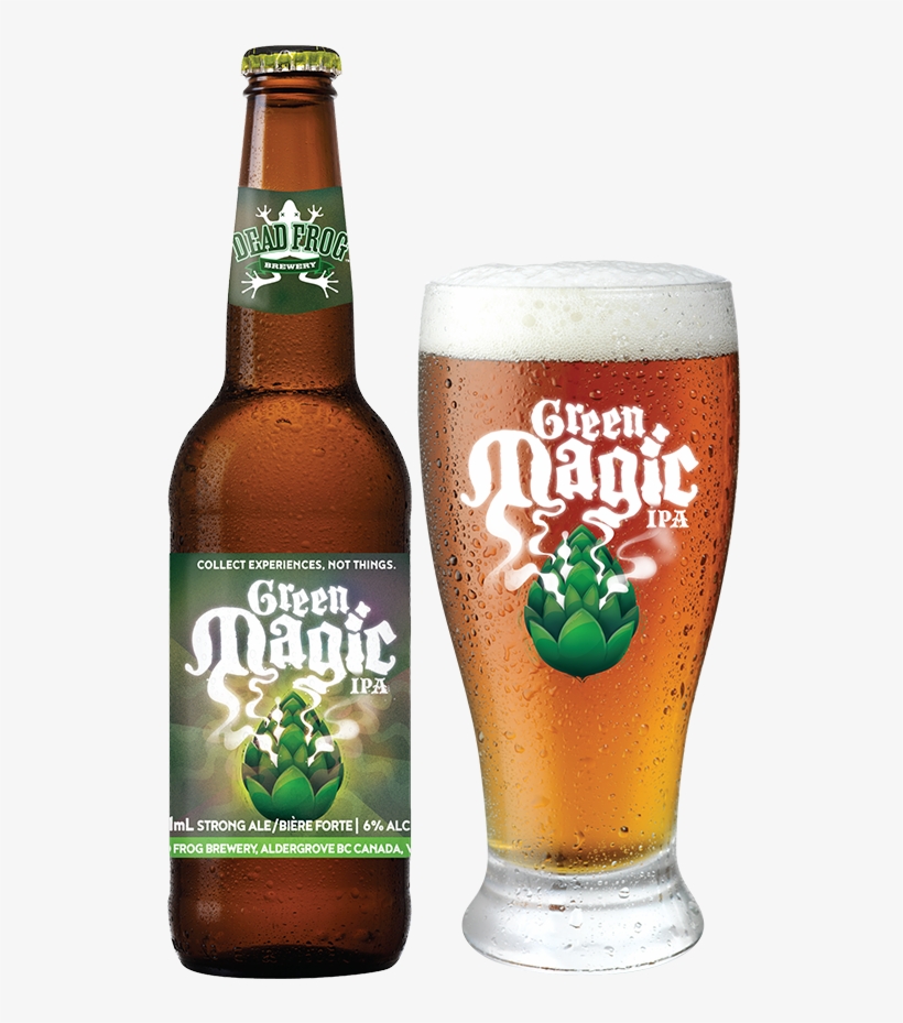 Green Magic Ipa - Wheat Beer - 550x875 PNG Download - PNGkit