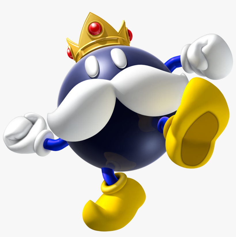 King Bob Omb - 1000x1000 PNG Download - PNGkit