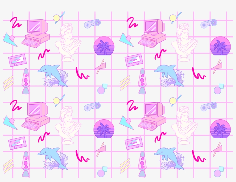 I Made A Vaporwave Pattern I Will Put It On My Redbubble - Vaporwave ...