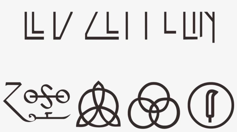Led Zeppelin Symbols - 1200x630 PNG Download - PNGkit