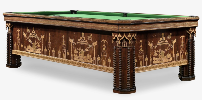 French Gothic Revival Billiard Table - Billiards Tables 15th Century ...