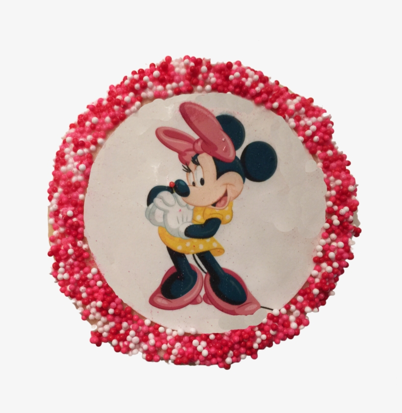 Minnie Mouse Sugar Cookies With Nonpareils - Cartoon - 2448x2448 PNG ...