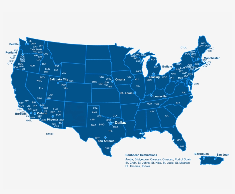 Ameriflight Route Map - America Is Rooting For In The Super Bowl Meme ...
