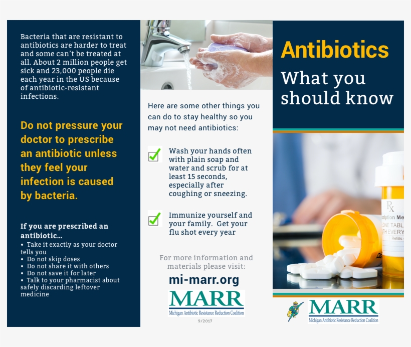 Antibiotics What You Should Know Brochure Brochure - Antibiotic ...