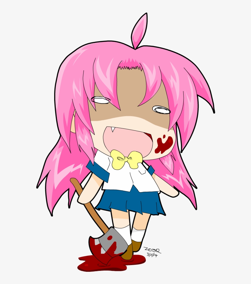 Chibi Misaki - Imagenes De Gore Chibi - 593x848 PNG Download - PNGkit