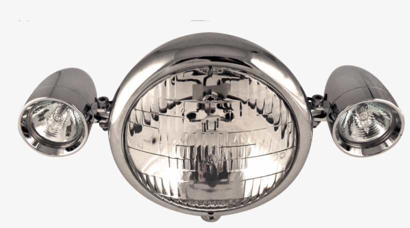 Headlight With Driving Lights - Car - 1000x524 PNG Download - PNGkit