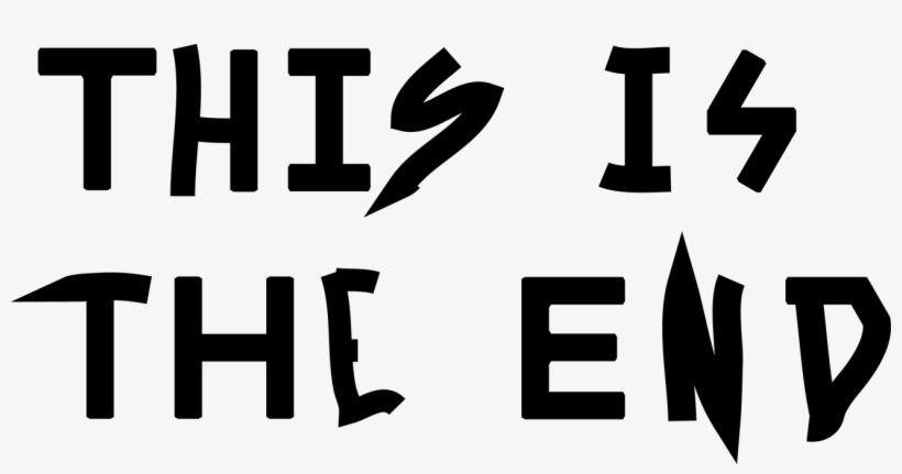 This Is The End - Mathematics - 1300x621 PNG Download - PNGkit