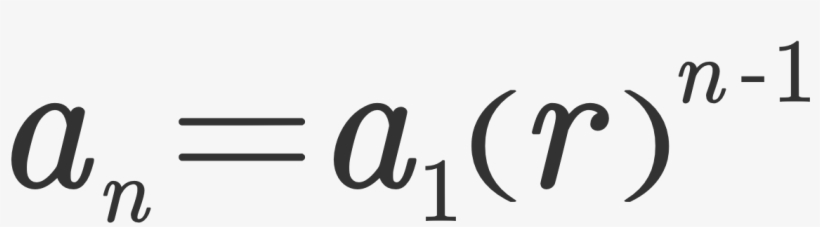 Geometric Sequence Formula