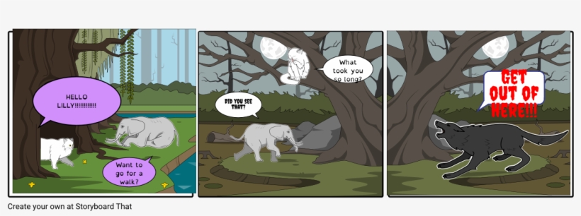 Lilly - Cartoon - 1164x385 PNG Download - PNGkit