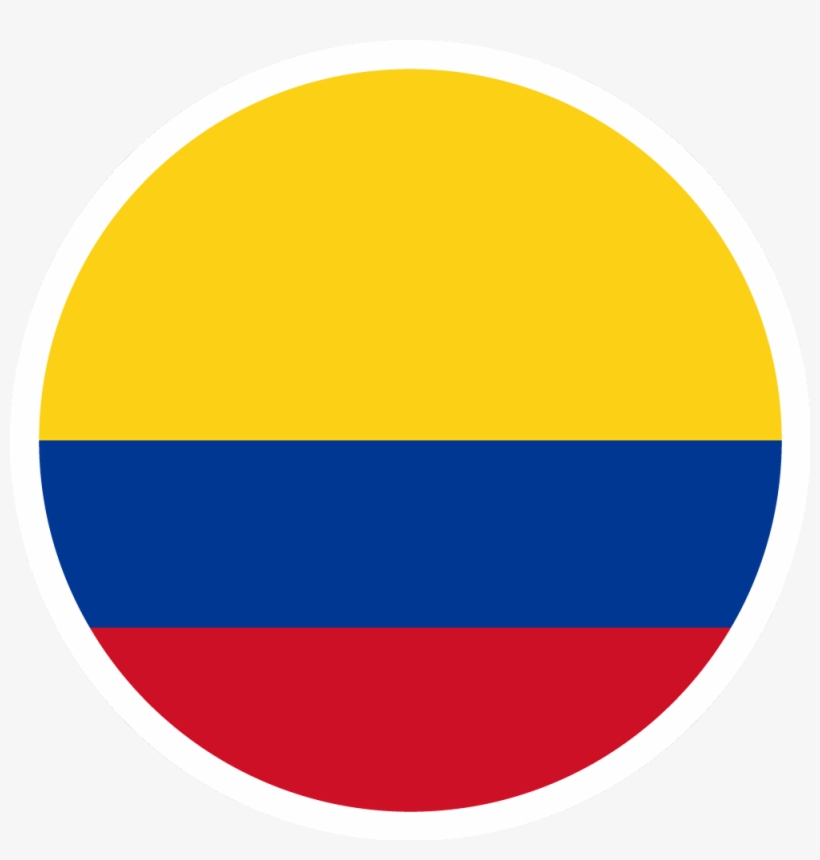 Colombia Flag Football Logos - Colombia Flag Icon - 1000x1000 PNG ...