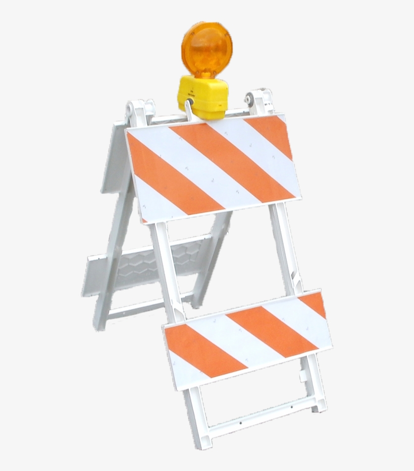 Type 2 Barricade - Sign - 694x888 PNG Download - PNGkit