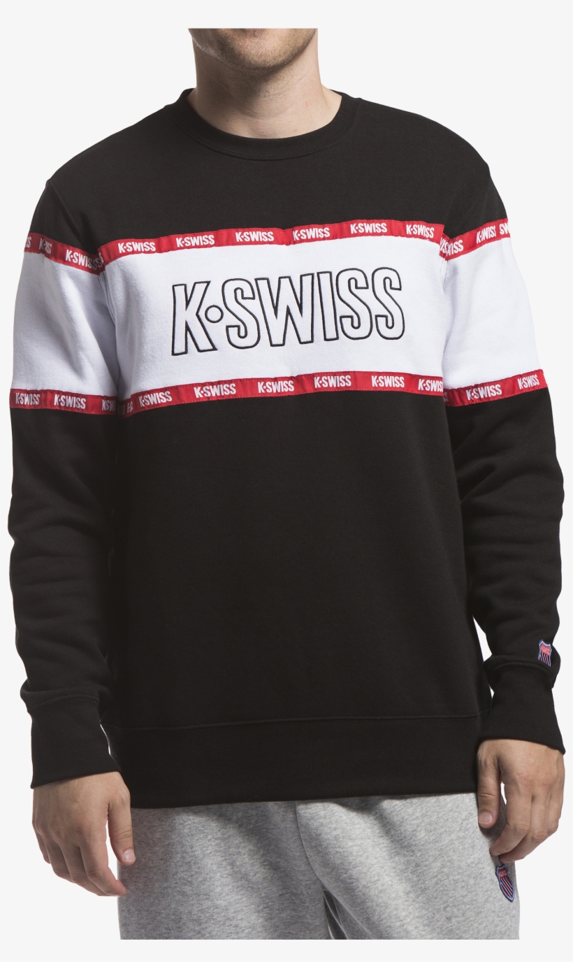 Swiss Tape Fleece Crew - Long-sleeved T-shirt - 1714x2400 PNG Download ...