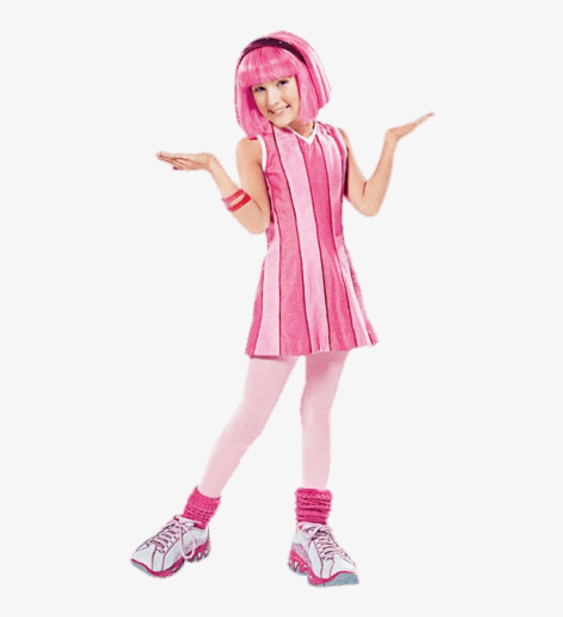 Free Png Download Lazytown Stephanie Hands Up Clipart - Stephanie Lazy ...