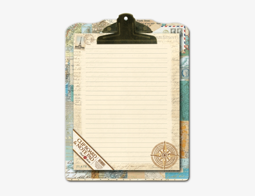 World Atlas Clipboard & Notepad - Wood - 600x600 PNG Download - PNGkit