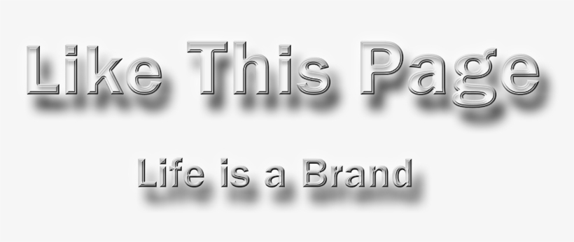 Like This Page - Calligraphy - 930x372 PNG Download - PNGkit