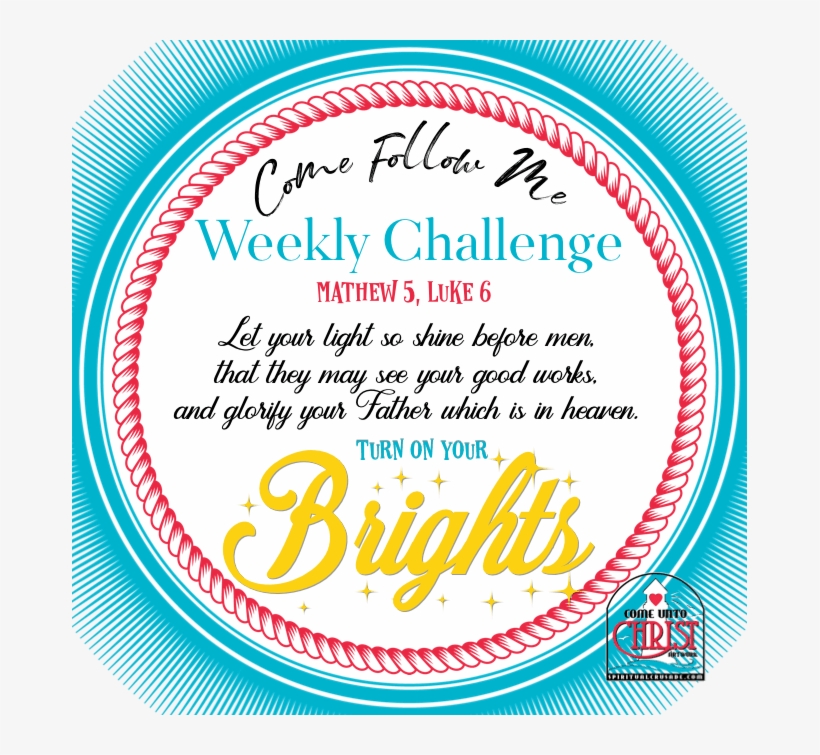 Turn On Your Brights - Circle - 675x675 PNG Download - PNGkit