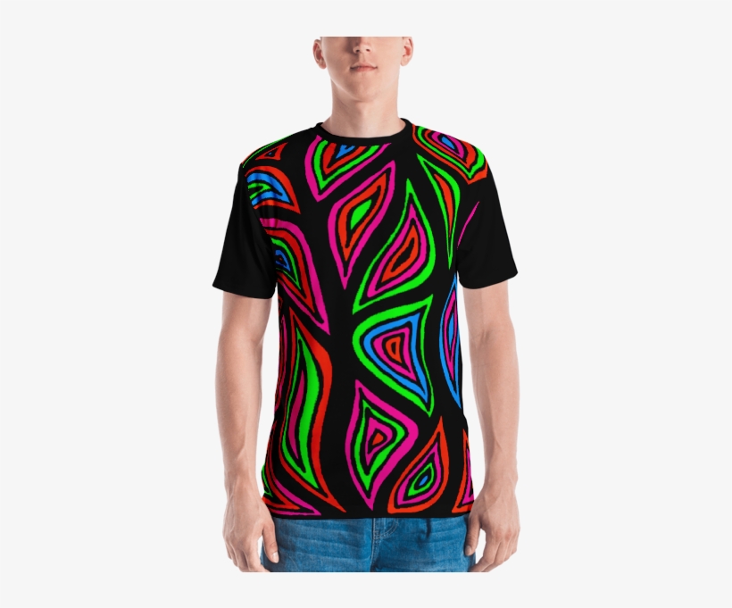 Numin Looks Color Drops All Over Cut & Sew Men's T - Shirt - 600x600 ...