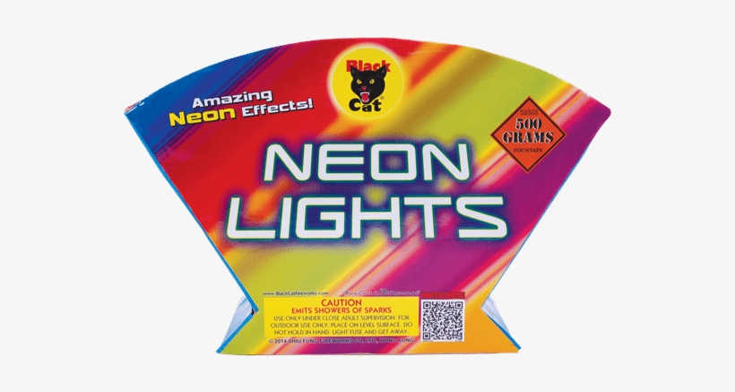 Neon Lights Bc - Black Cat Fireworks - 600x600 PNG Download - PNGkit