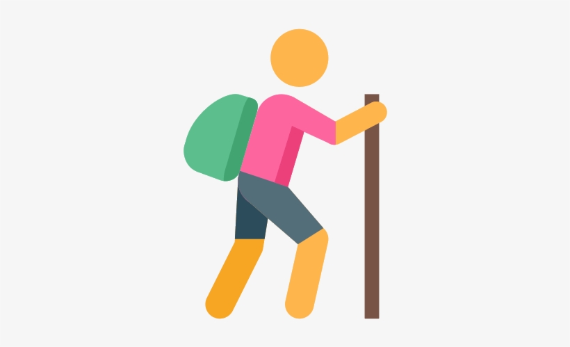 Trekking Icon - 500x500 PNG Download - PNGkit