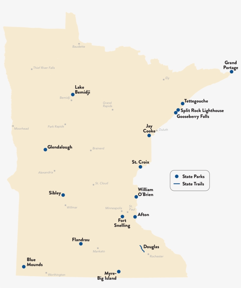 Thumbnail Graphic Of Map That Shows The Locations Of - Minnesota Ffa ...
