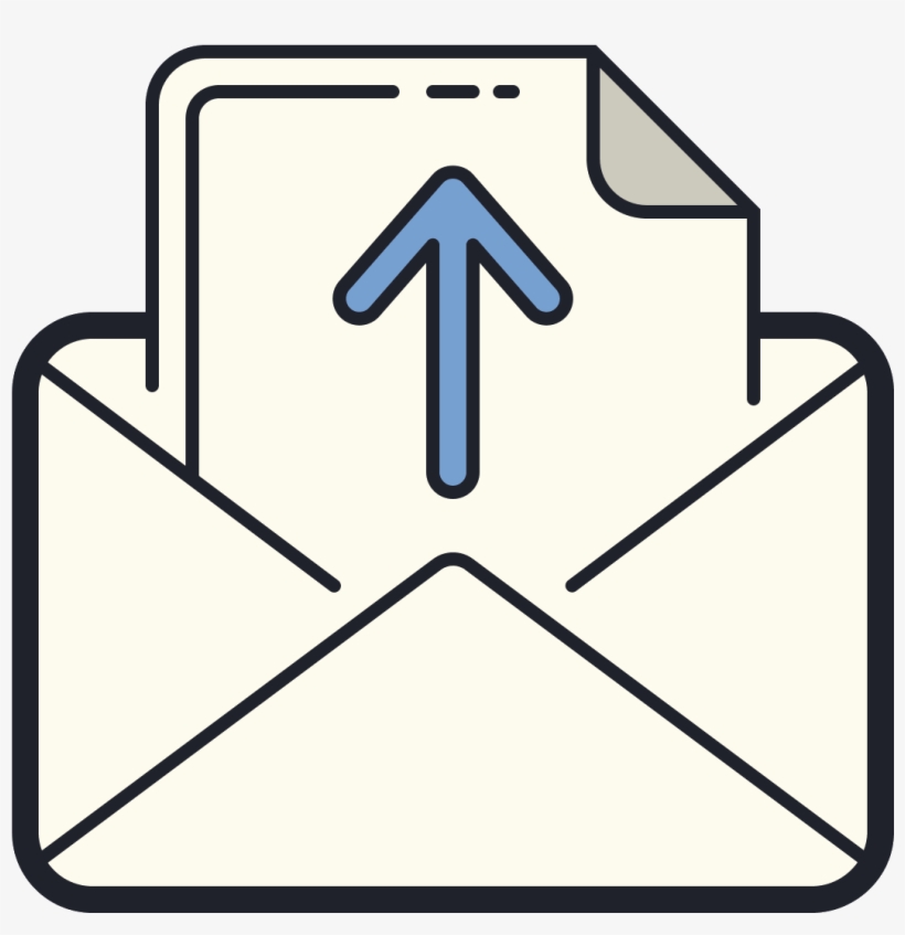 The Icon Is A Picture Of The Logo For Feedback - Email Symbol ...