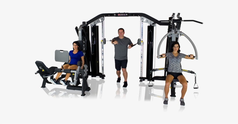 Batca Fitness Fusion 4 Functional Trainer - Gym - 600x600 PNG Download ...