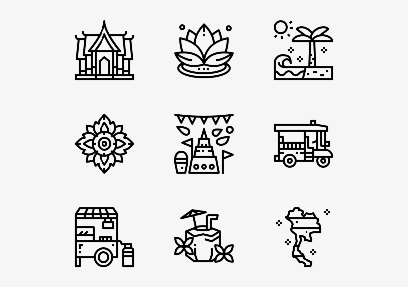 Thailand - Review Icon Transparent Background - 600x564 PNG Download ...