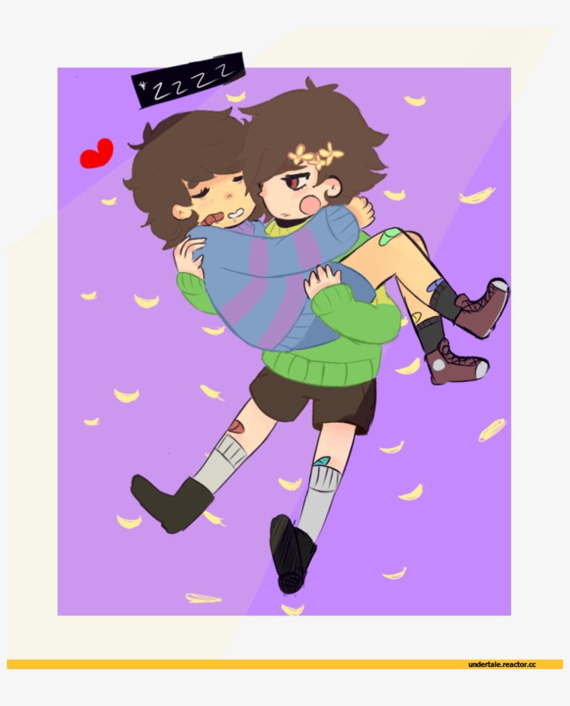 Chara Frisk Charisk Undertale Ut - Cartoon - 811x935 PNG Download - PNGkit