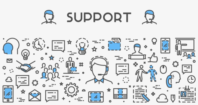 Technical Support - Banner Help Desk - 1024x519 PNG Download - PNGkit