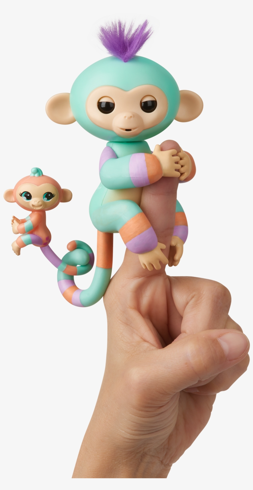 Fingerlings Baby Monkey & Mini Bffs - 3000x3000 PNG Download - PNGkit