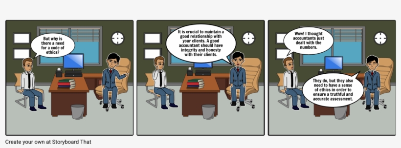 Ethics In Accounting - Integrity In Accounting Cartoons - 1164x385 PNG ...