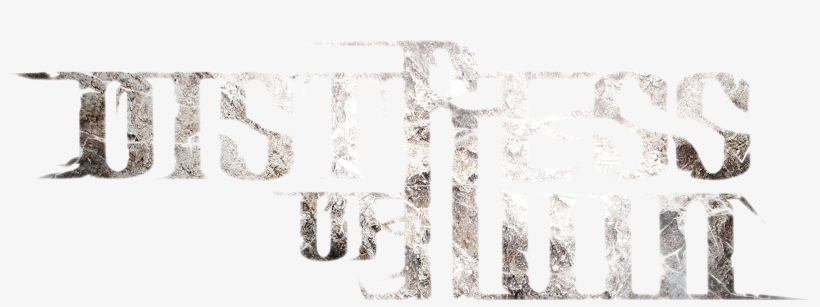 Distress Of Ruin Merchandise - Calligraphy - 3000x1200 PNG Download ...