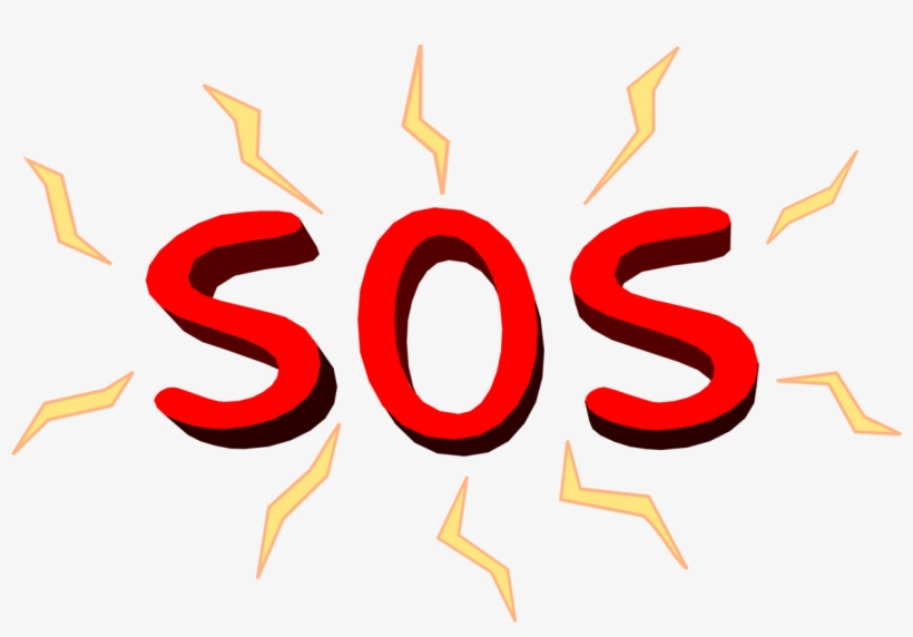 Sos Clear Mayday Cartoon Logo - Sos Clipart - 1156x750 PNG Download ...