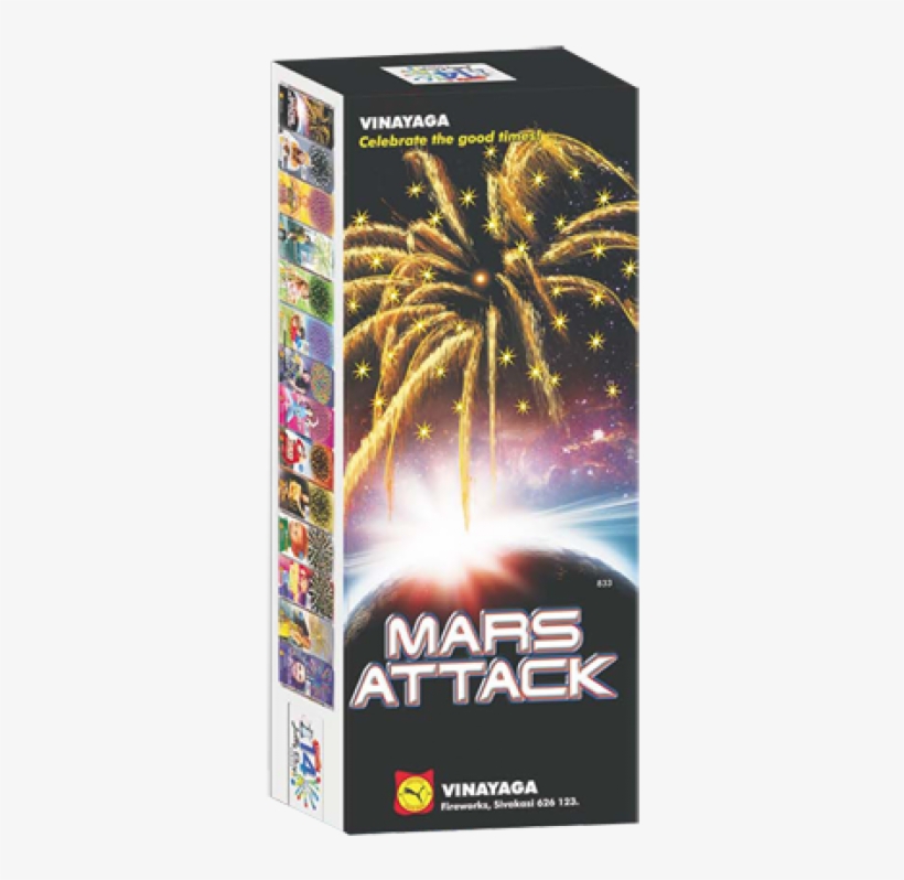 Mars Attack-800x800 - Fireworks - 800x800 PNG Download - PNGkit