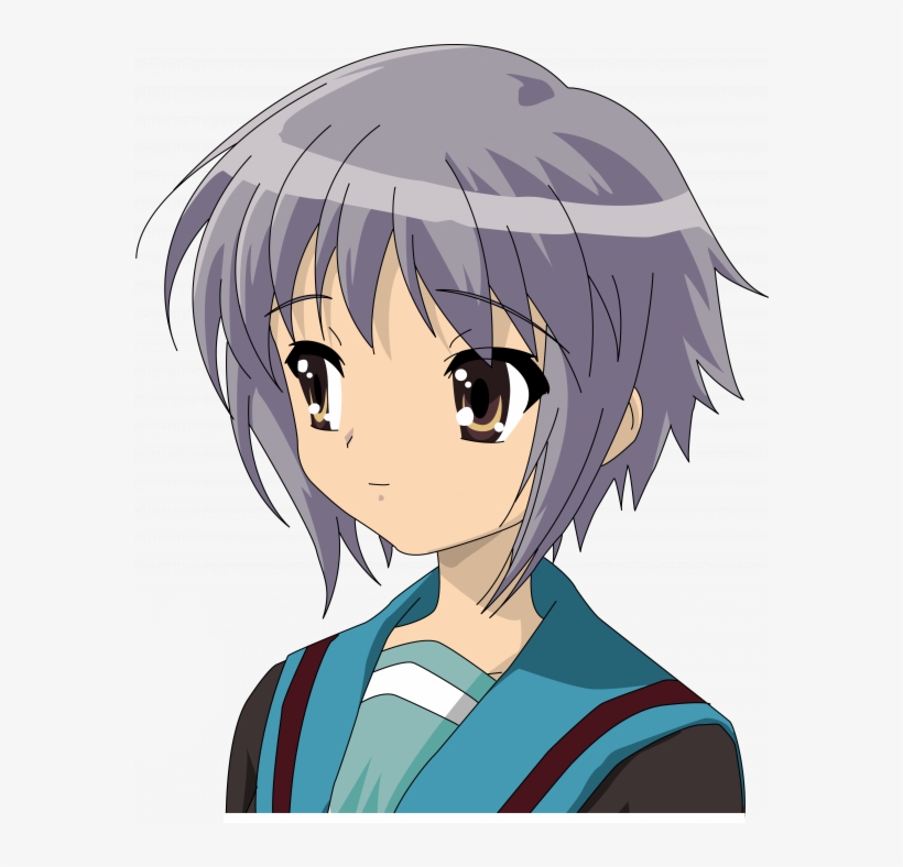 Or - Yuki Nagato Png - 576x708 PNG Download - PNGkit