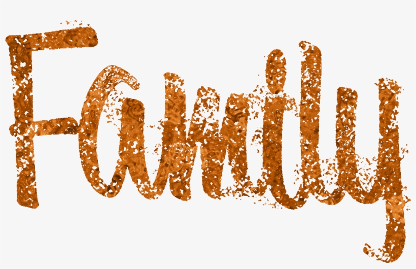 Family - Calligraphy - 1084x648 PNG Download - PNGkit