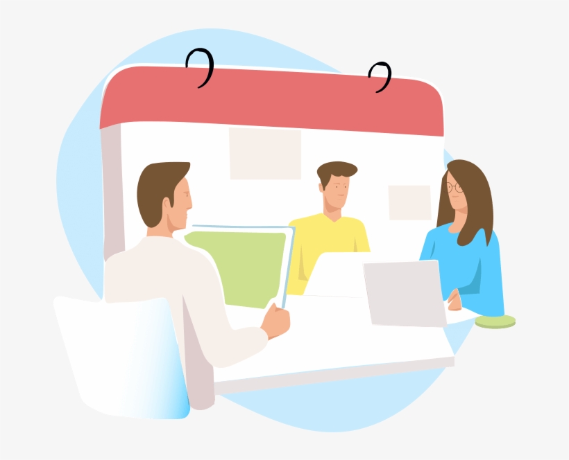 One Group, One Calendar - Cartoon - 720x600 PNG Download - PNGkit