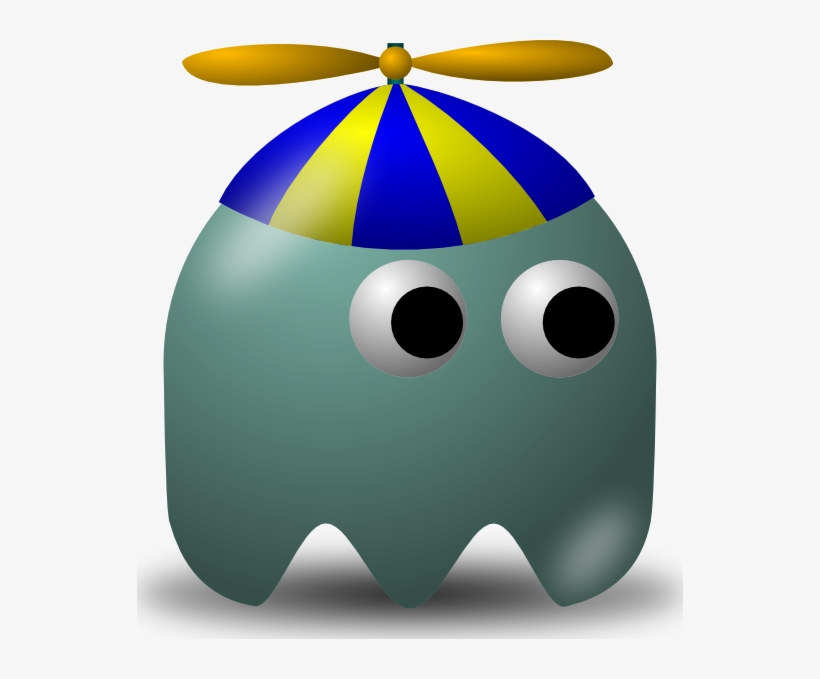 Pcman Game Anti Geek Clipper - 546x599 PNG Download - PNGkit