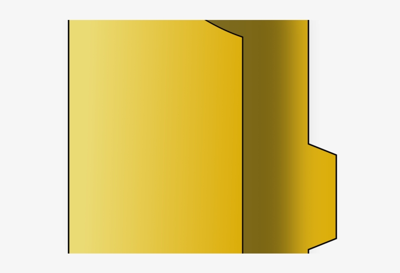 Download Transparent Yellow Clipart File Folder - Colorfulness - PNGkit