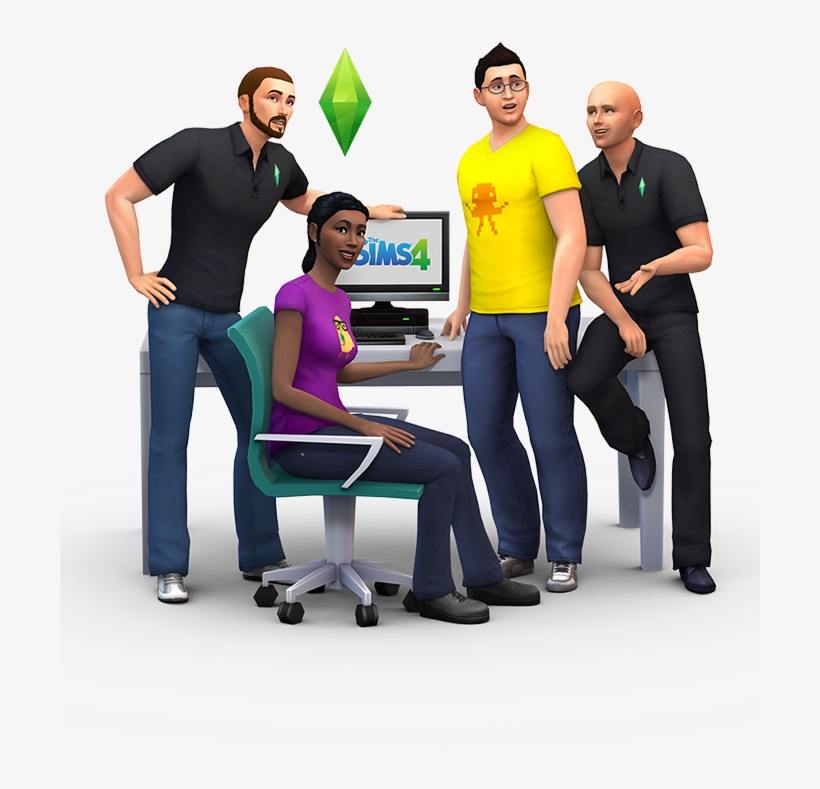 Sims 4 Render - 1100x800 PNG Download - PNGkit